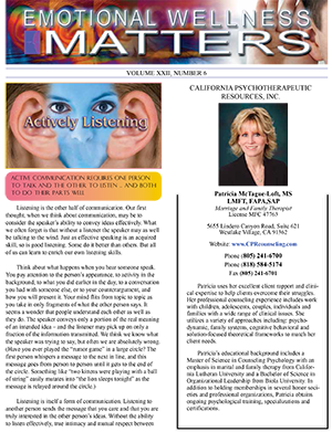 Newsletters - CPR Counseling