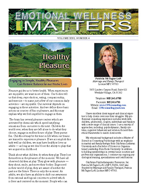 Newsletters - CPR Counseling